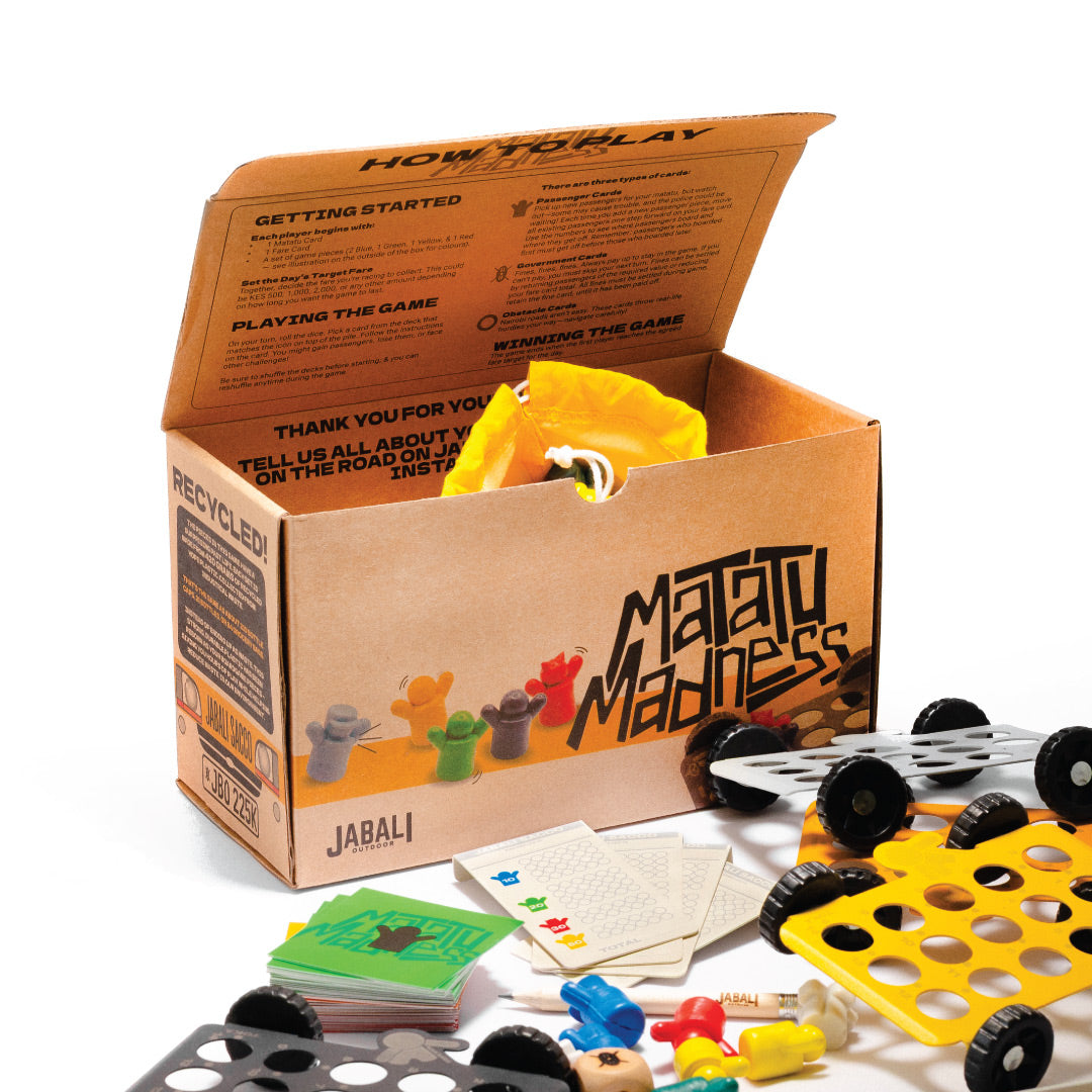 Jabali Outdoor - Matatu Madness - Kenyan Board Game