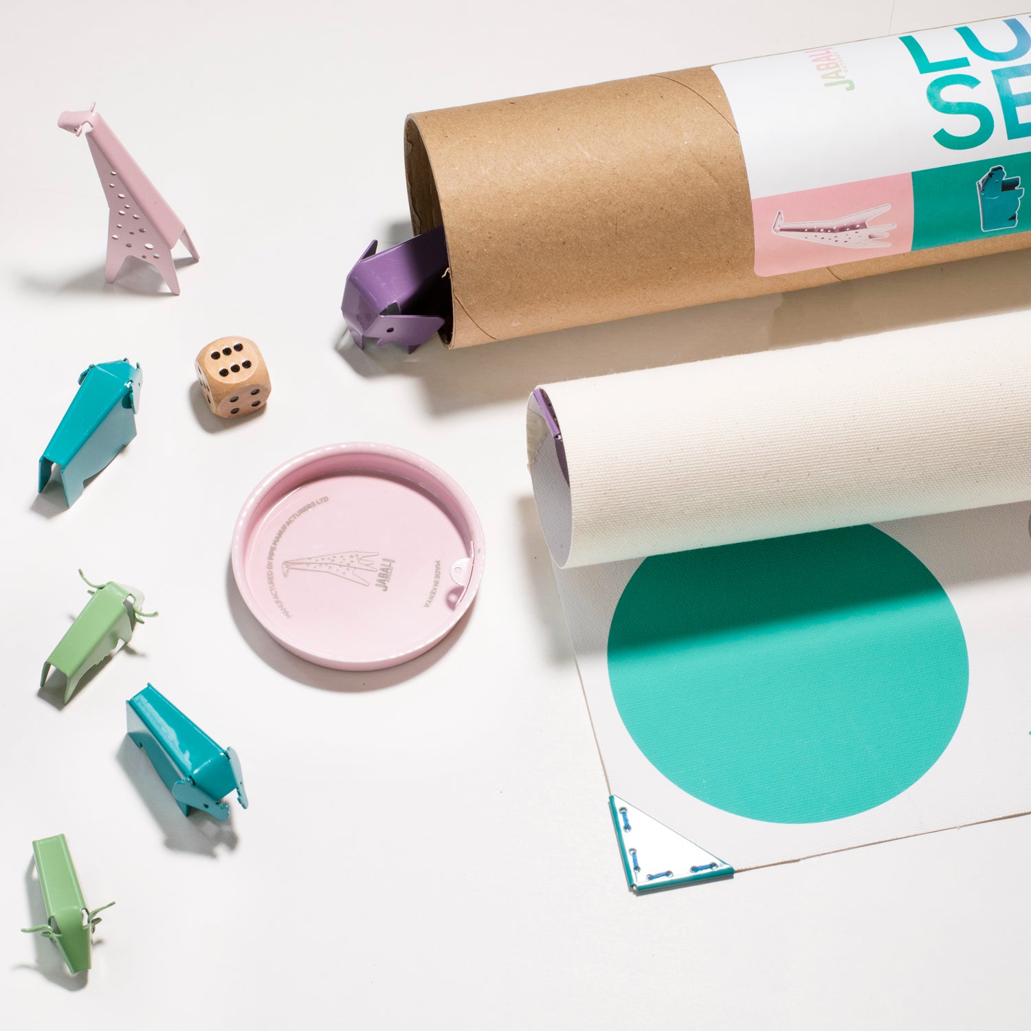 Jabali Outdoor - Ludo Set - Kenyan Board Game